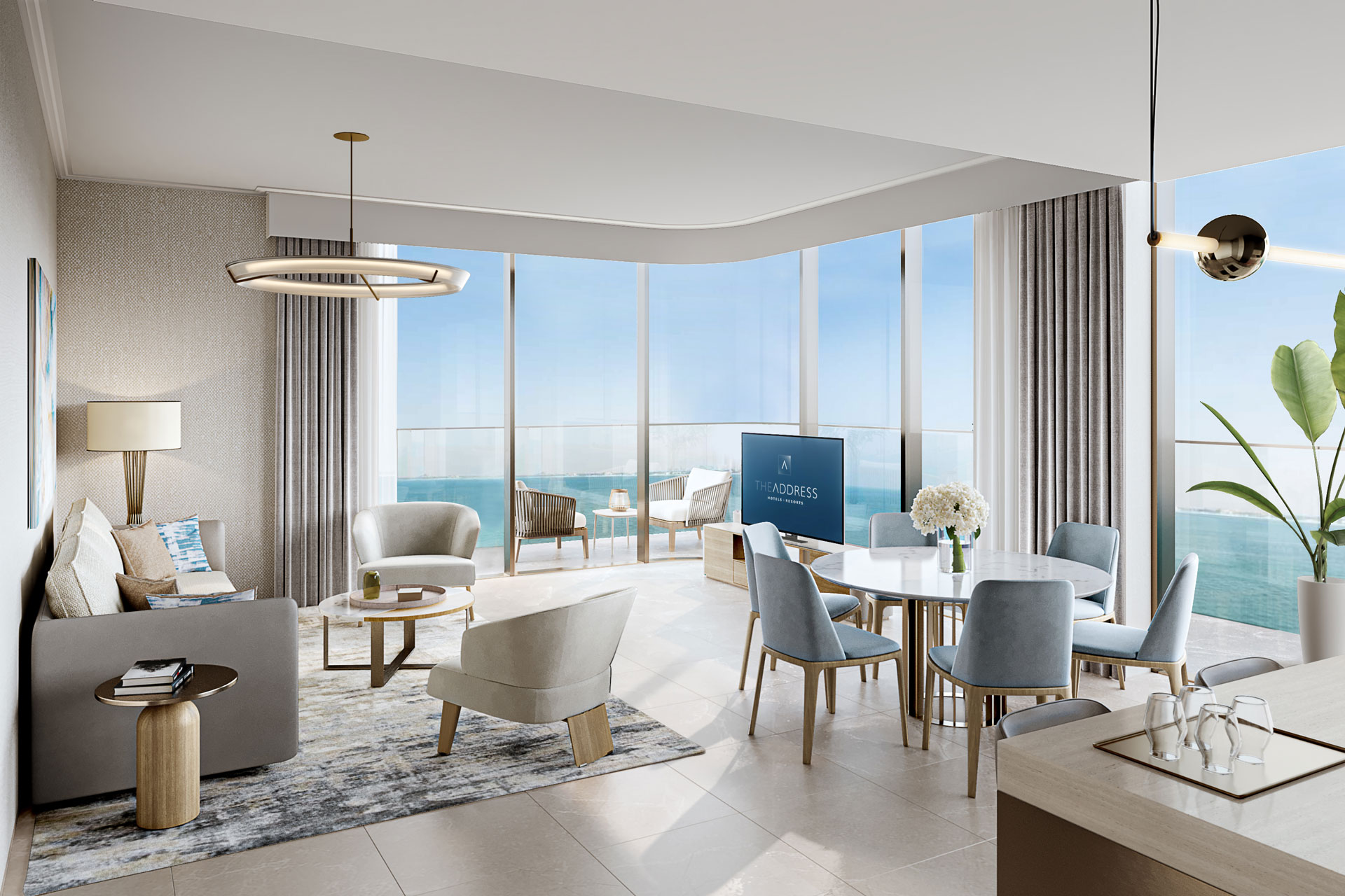 Beach front House for Sale - Marassi Vista | Binaa Al Bahrain